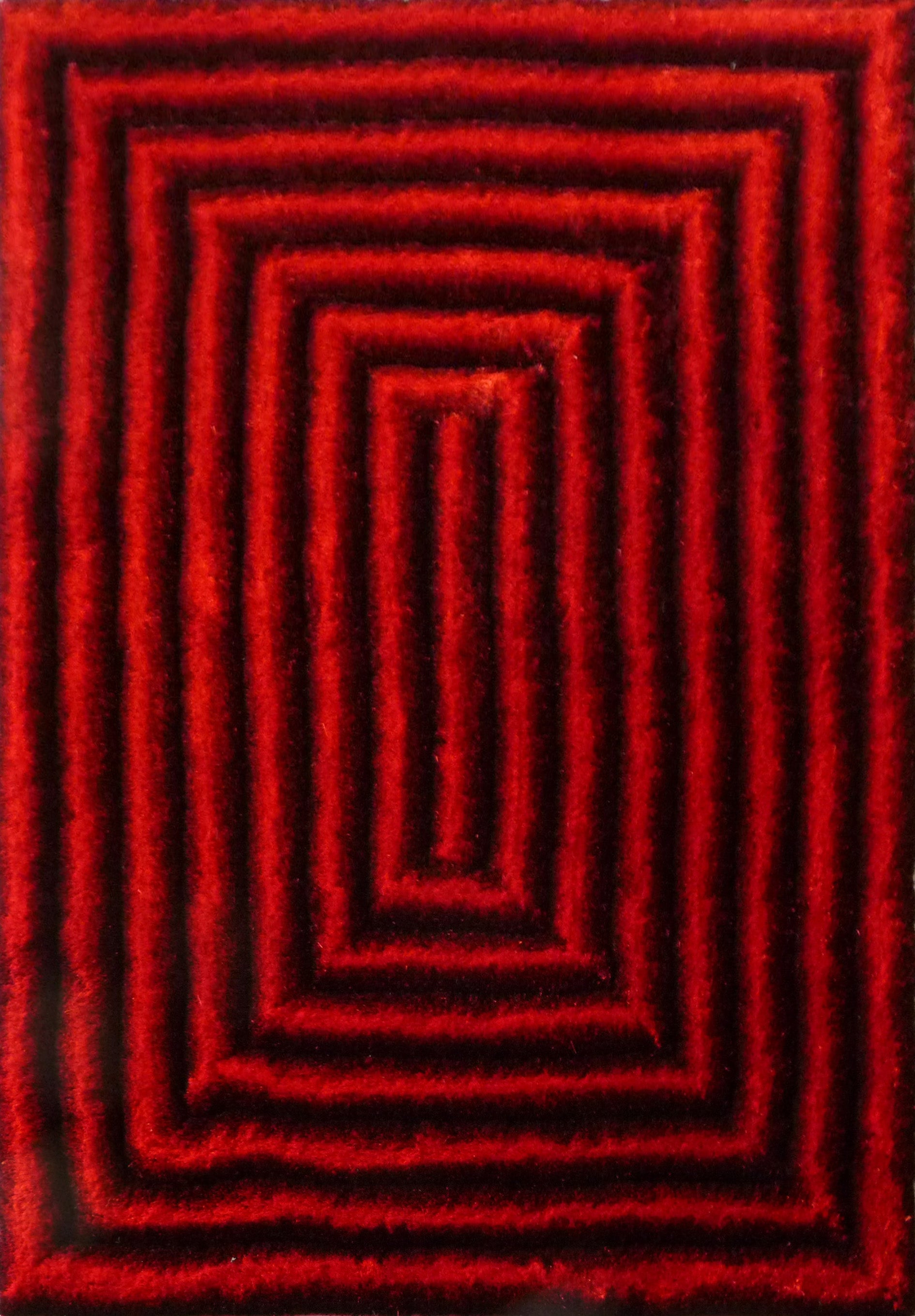 Three Dimensional Polyester Viscose Hand Tufted 3D 305 Shag Area Rug ...