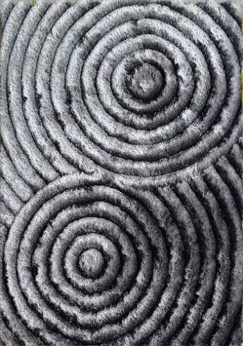 Three Dimensional Polyester Viscose Hand Tufted 3D 313 Shag Area Rug ...