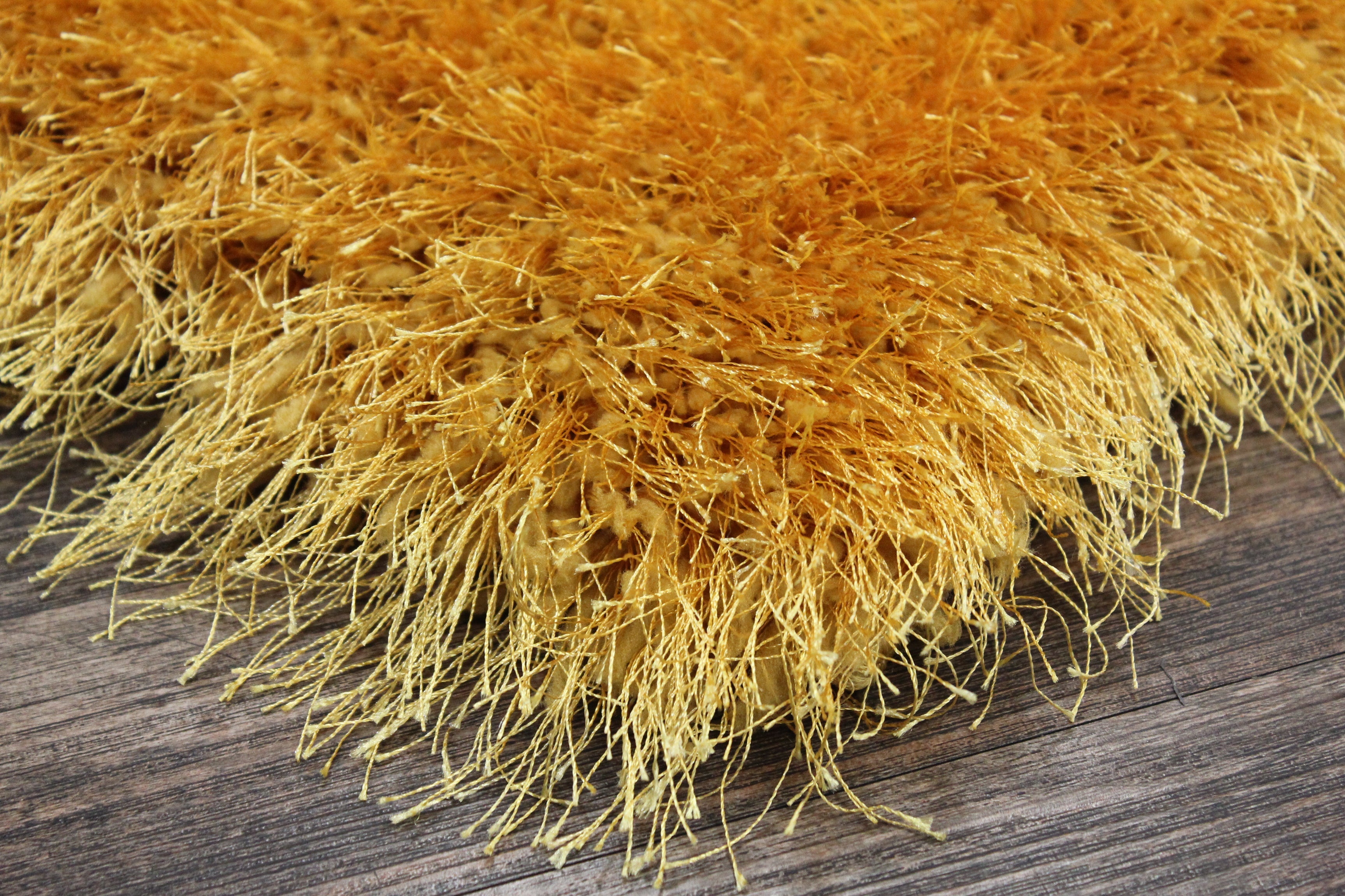 Lily Shag Yellow Mustard – Rug Factory Plus